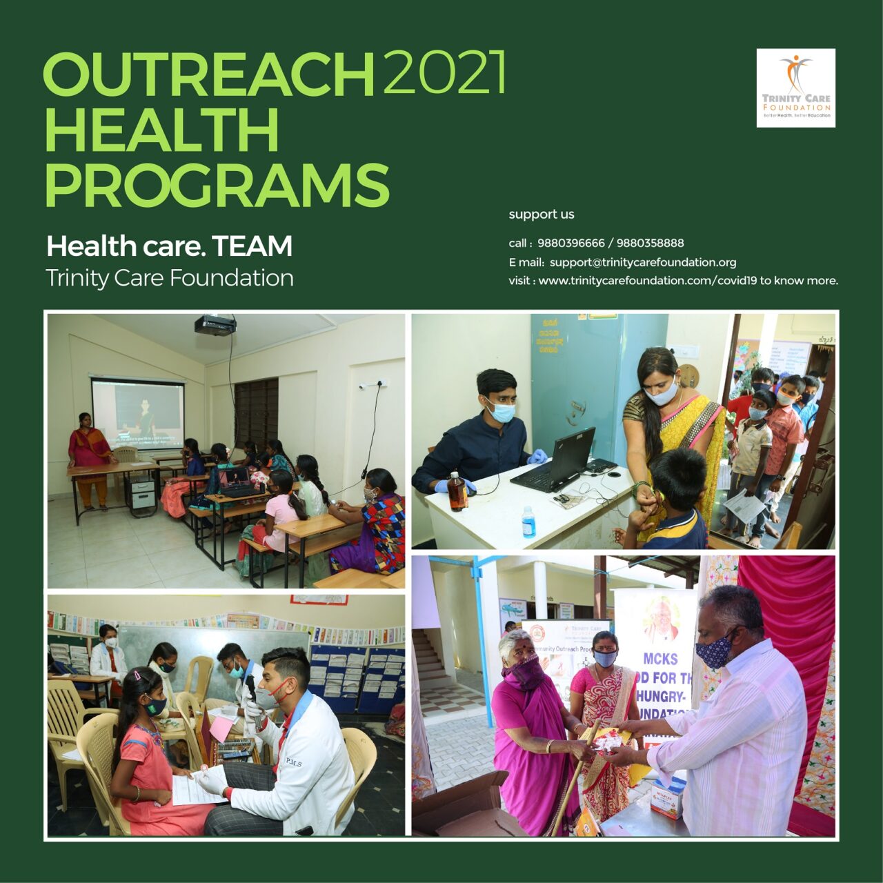 Fight Against COVID-19 – Trinity Care Foundation